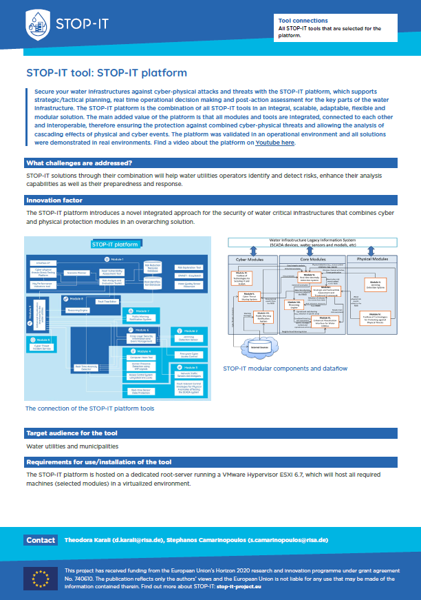 Factsheet: STOP-IT platform » STOP-IT
